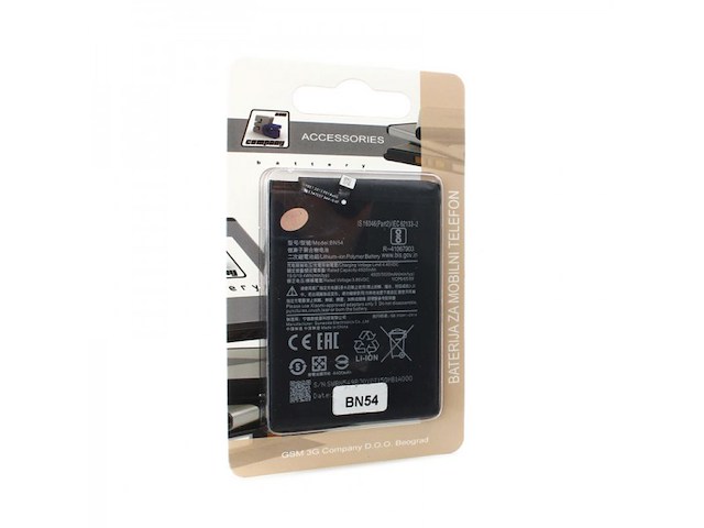 Baterija Standard za Xiaomi Redmi Note 9 (BN54)