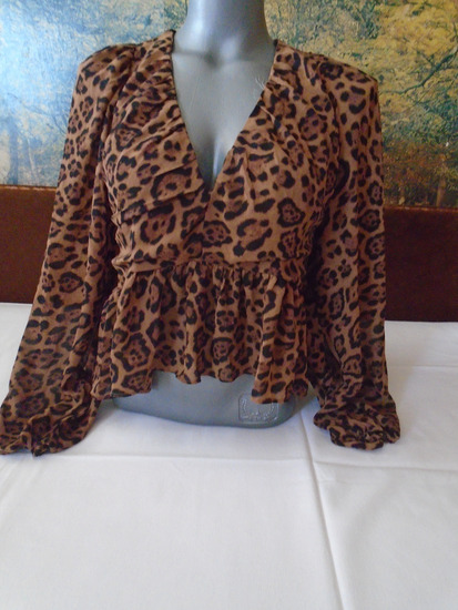 H&M bluza leopard print