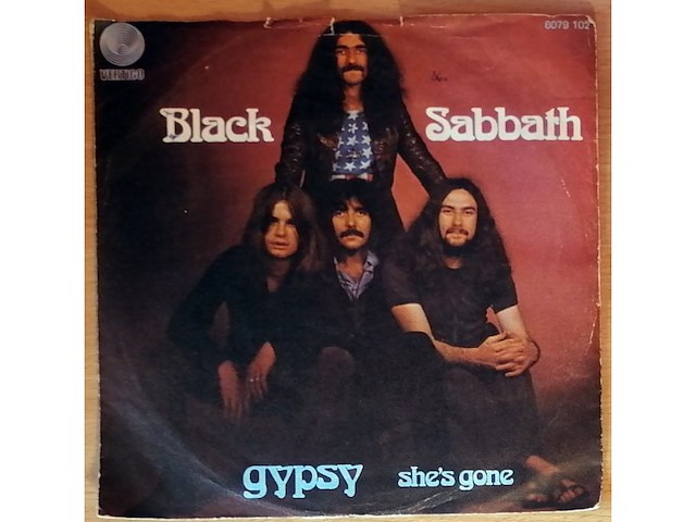 SP BLACK SABBATH - Gipsy (1977) 1. press, VG/VG+, RETKO