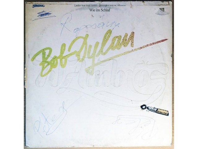 LP BOB DYLAN (tribute) - Wie in Schlaf (1978)