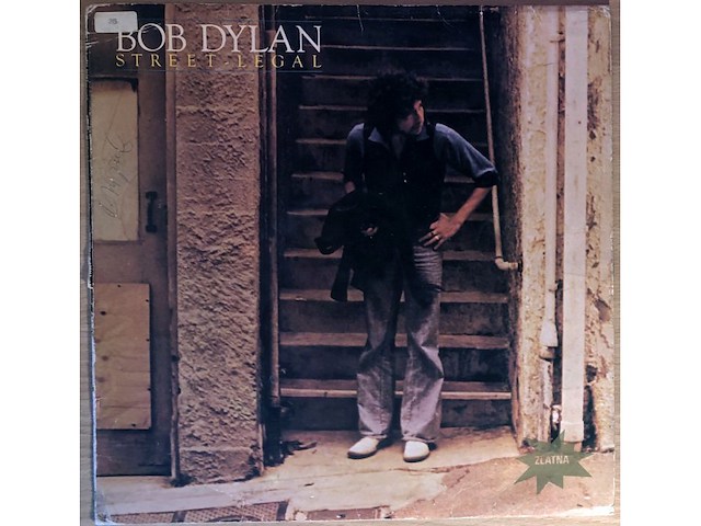 LP BOB DYLAN - Street-Legal (1978), 3. pressing, VG-/VG