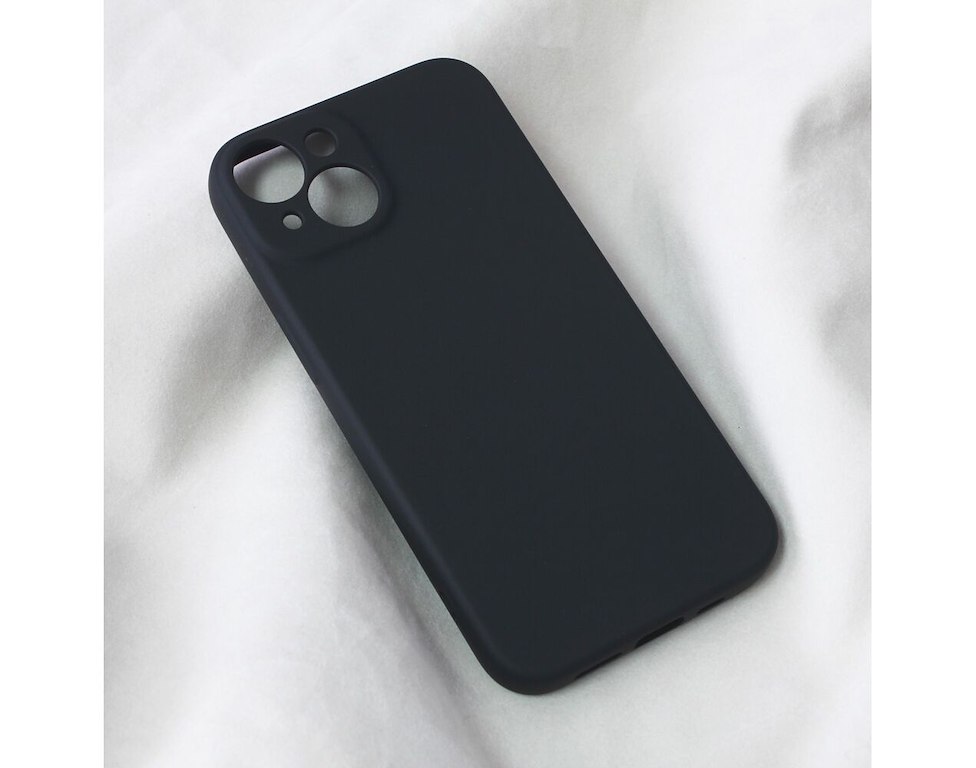 Futrola Teracell Soft Velvet - iPhone 14 crna