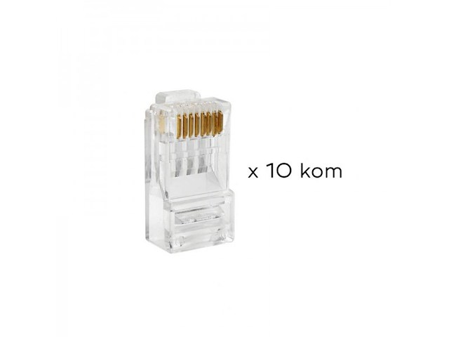 Konektor RJ45 CAT6 8P8C JWD-AD81 10 kom