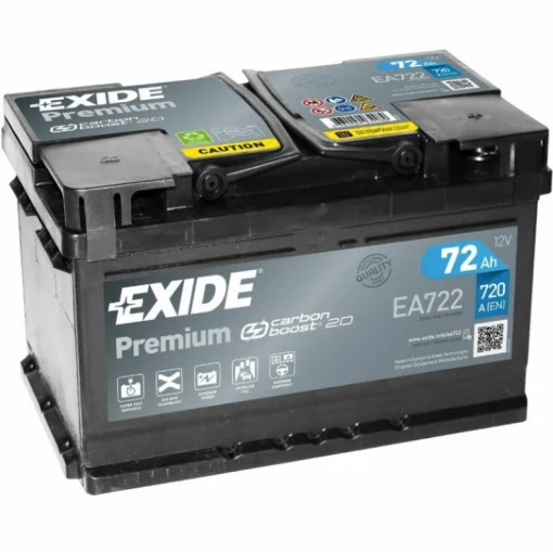 Exide Premium EA722 12V 72Ah