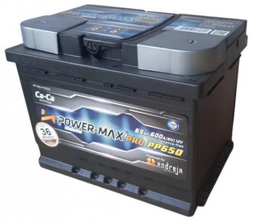 Power-Max PP650 12V 65Ah