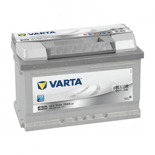 Varta Silver Dynamic 12V 74Ah 750A E38