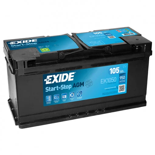 Exide Start&Stop AGM EK1050 12V 105Ah