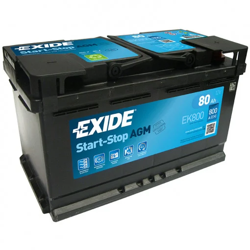 Exide Start&Stop AGM EK800 12V 80Ah