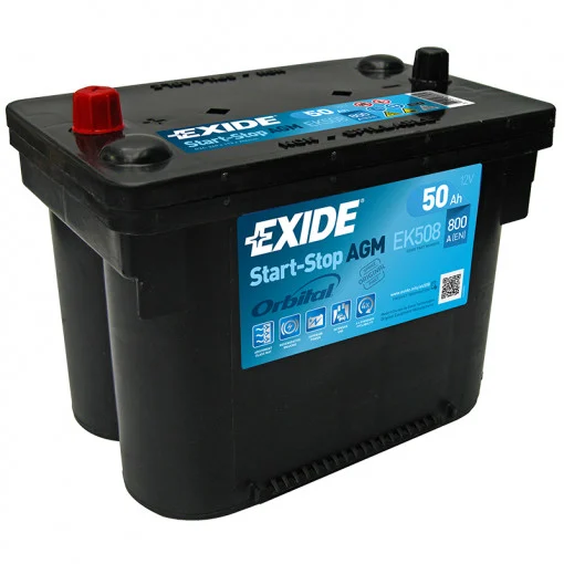 Exide Start&Stop AGM EK508 12V 50Ah