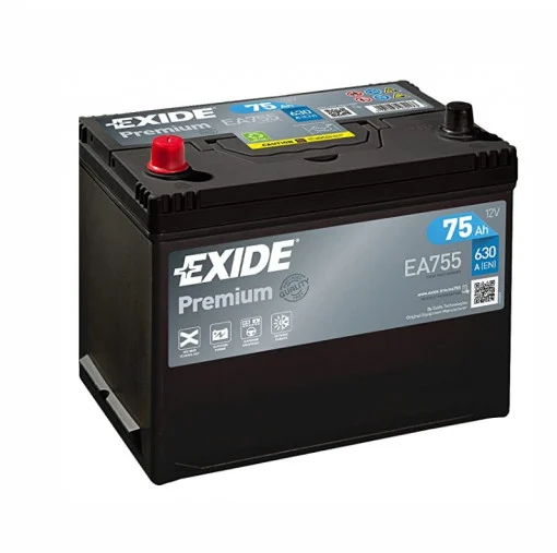 Exide Premium EA755 12V 75Ah