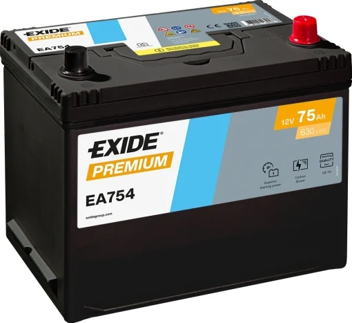 Exide Premium EA754 12V 75Ah