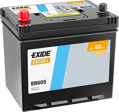 Exide Excell EB605 12V 60Ah