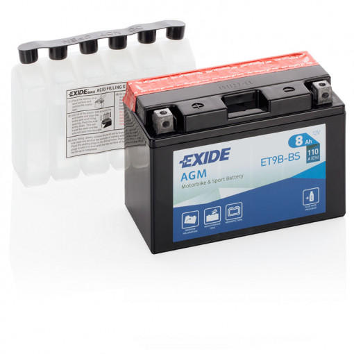 Exide Bike ET9B-BS 12V 8Ah