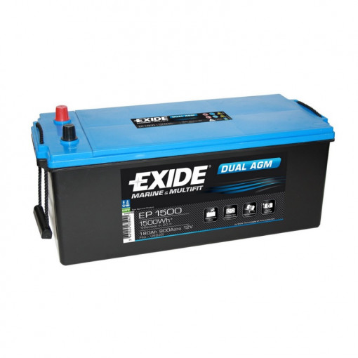 Exide Marine&Multifit EP1500 DUAL AGM 12V 180Ah (C20)