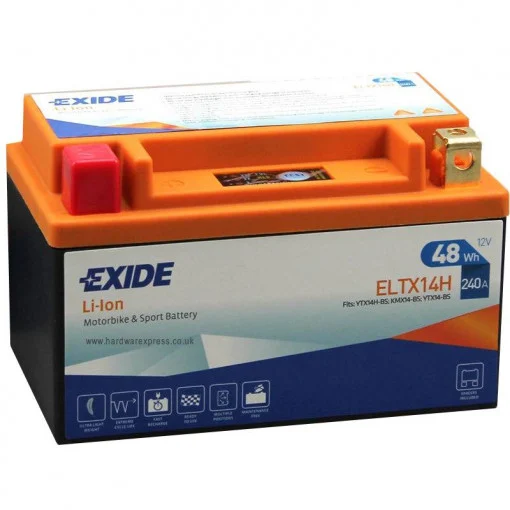 Exide Bike Li-ion ELTX14H 12V 48Wh