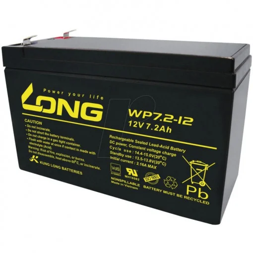 Baterija Long WP7.2-12A 12V 7,2Ah