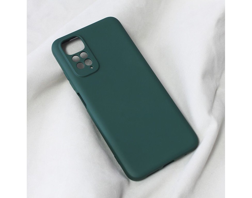 Futrola Teracell Soft Velvet - Xiaomi Redmi Note 11/Redmi Note 11s tamno zelena