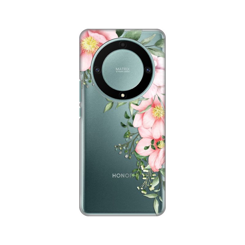 Maskica Silikonska Print Skin za Honor Magic 5 Lite Gentle Rose Pattern