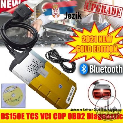 Zlatni Delphi OBD2 CDP bluetooth 2021.11