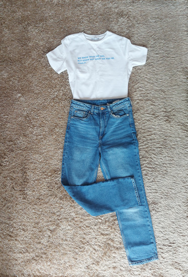 Farmerice Nove H&M mom vintage jeans