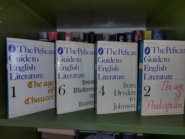 The Pelican guide to English Literature, 4 knjige