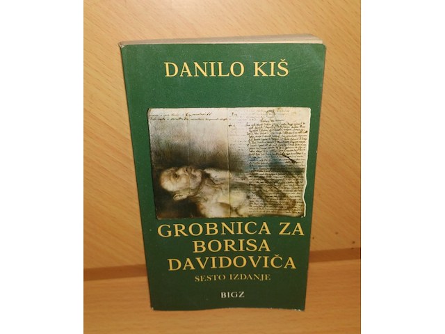 GROBNICA ZA BORISA DAVIDOVIČA - DANILO KIŠ