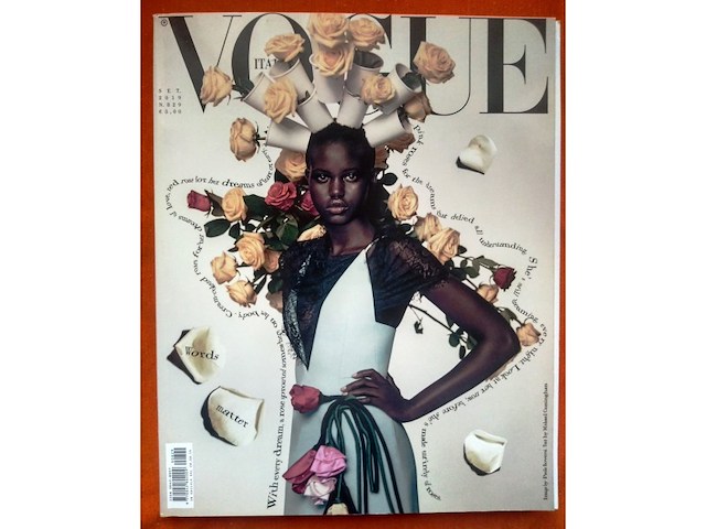 Vogue - Septembar 2019. Italijanski -NOVO-