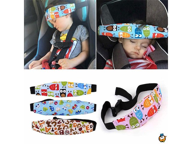 Držač glave za dečije auto sedište-Traka za glavu