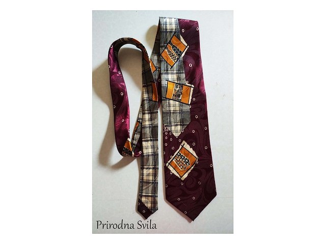 Talijanska kravata Paolo Alto od prirodne svile