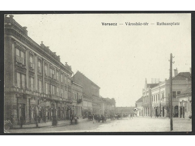 vrsac gradski trg 1915