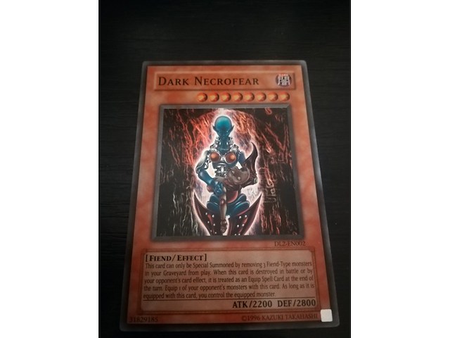 Yu-GI-OH!- Dark Necrofear (Super rare)