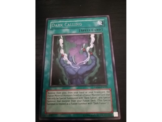 Yu-GI-OH!- Dark calling (Rare)