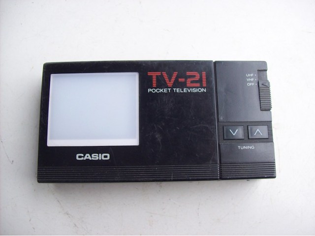 CASIO TV -21 POCKET TELEVISION - Japan