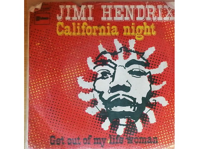 SP JIMI HENDRIX - California Night (1971) retko, VG