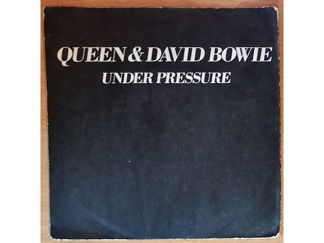 SP QUEEN / DAVID BOWIE - Under Pressure (1981) VG+