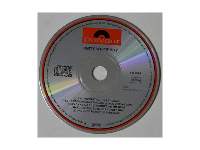 Dirty White Boy - Bad Reputation (samo CD)