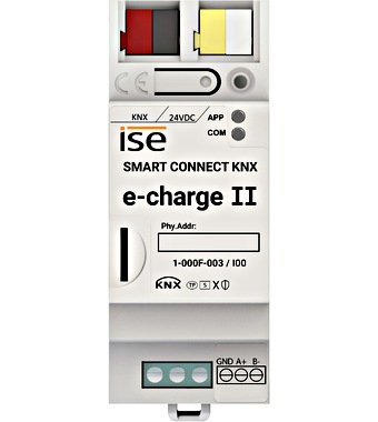 KNX SMART CONNECT e-charge II
KNX za 24V i 2 TE, KNX/TP, S-Mode, KNX Medium: TP1-256,microSD kartica: do 32 GB (SDHC), 2x RJ45 (integrisani prekidač), RS485: vijčani terminal, 3-polni (GND , A+, B-)