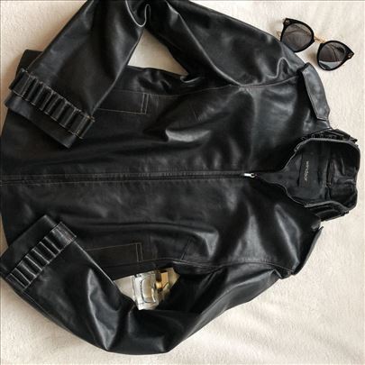 Windsor original zenska crna kozna jakna 38 ili M