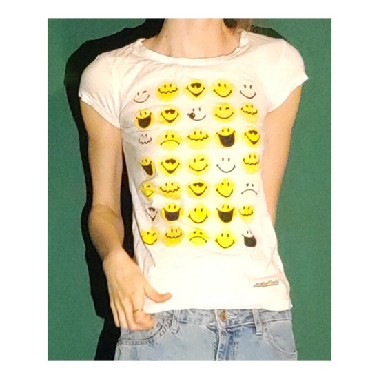 Terranova Smiley world print