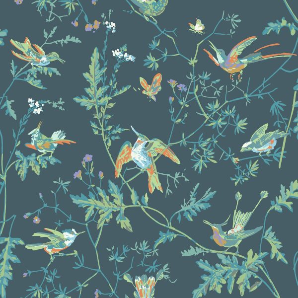 Cole & Son Hummingbirds Wallpaper 112/4014