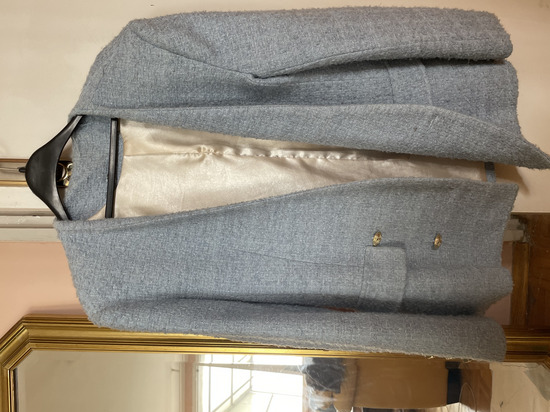 Plavi knit sako