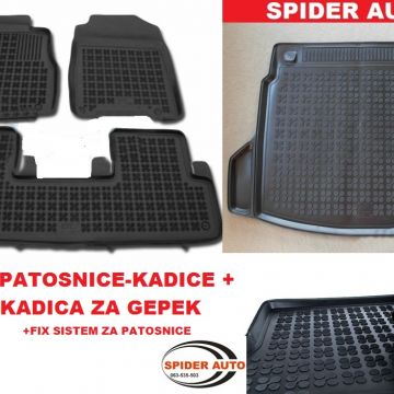 Honda CRV 2012-2018 Komplet patosnica+kadica za gepek