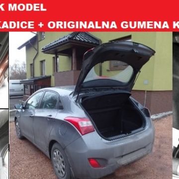 Hyundai i30 od 2012-2016 hecbek Komplet patosnica+kadica za gepek