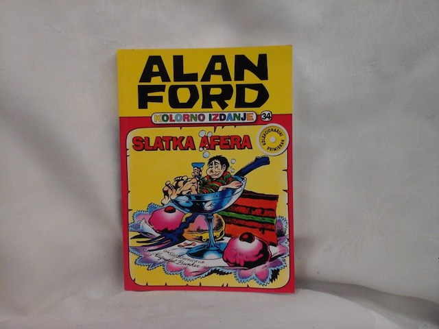 Slatka afera Alan Ford kolorno izdanje