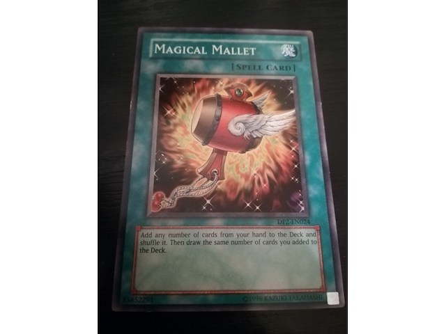 Yu-GI-OH!- Magical mallet (Super rare)