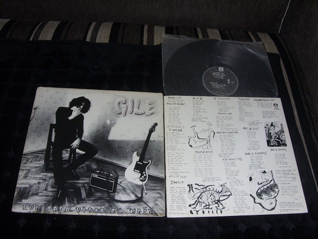 Gile – Evo Sada Vidiš Da Može LP RTB 1989. Vg+