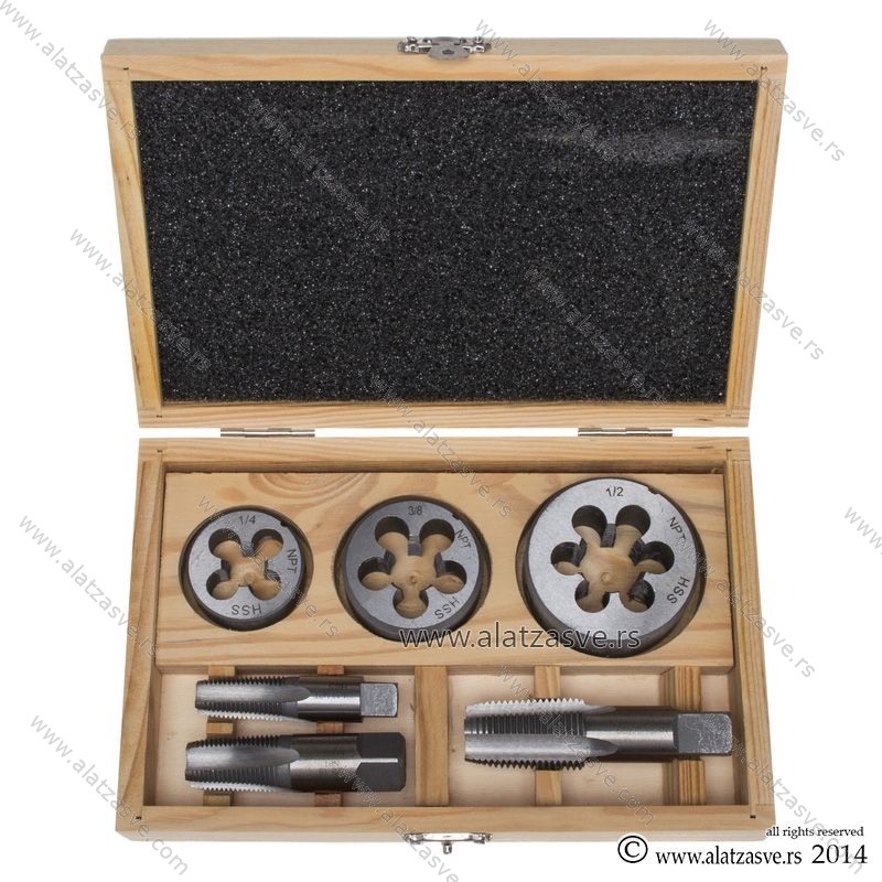 Set ureznica i nareznica NPT