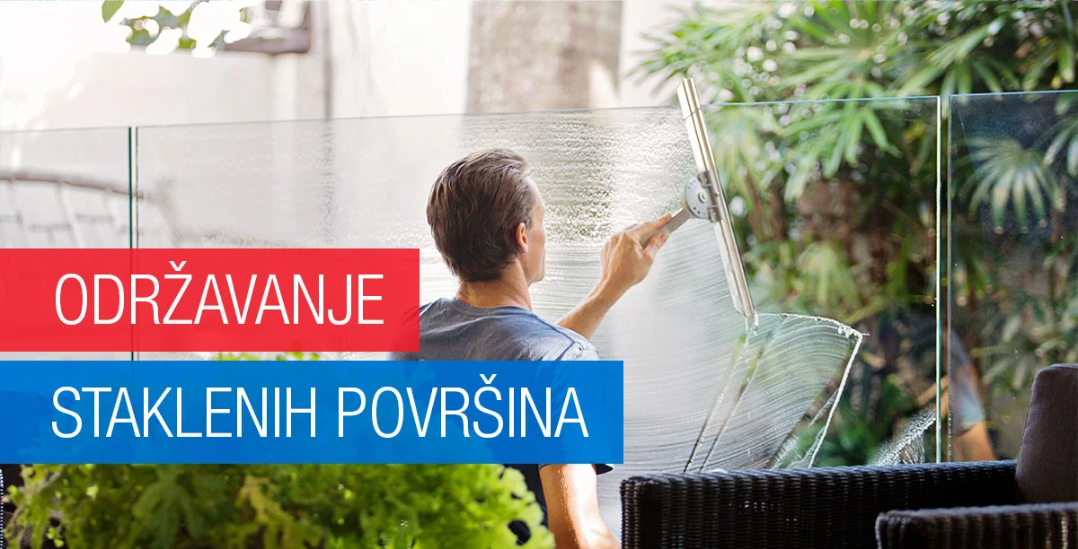 ODRŽAVANJE STAKLENIH POVRŠINA