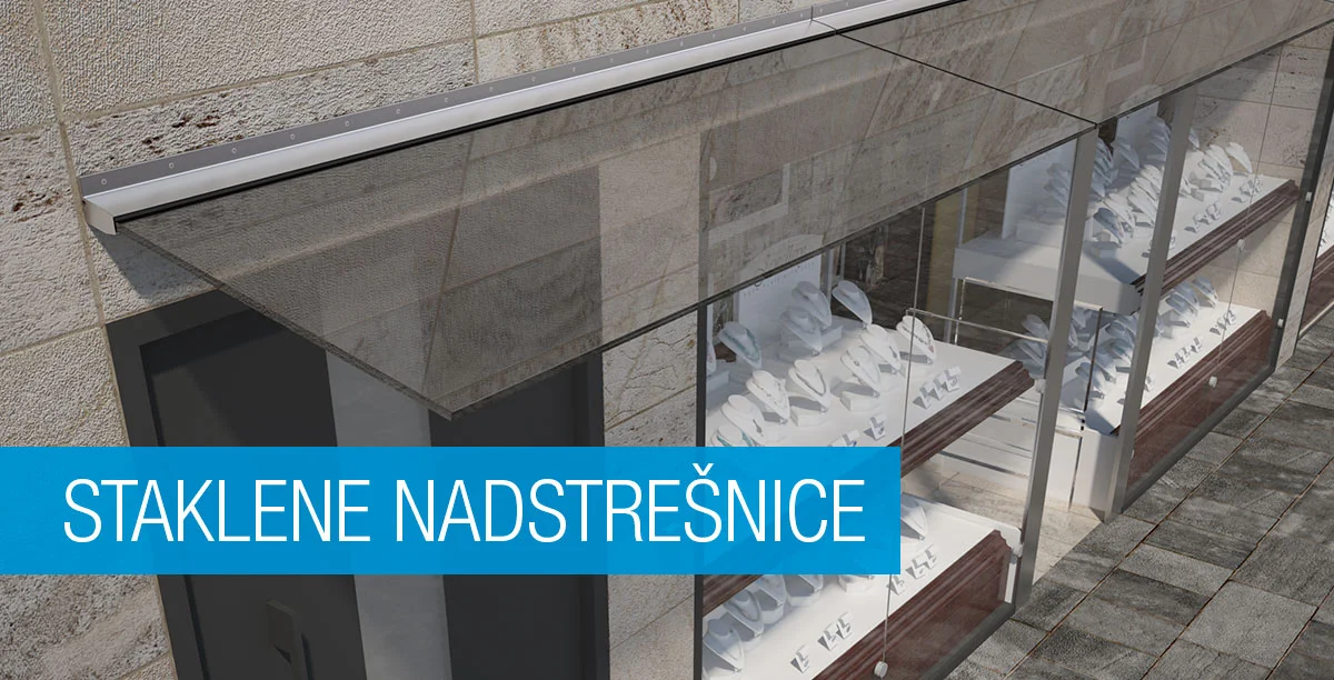 STAKLENE NADSTREŠNICE