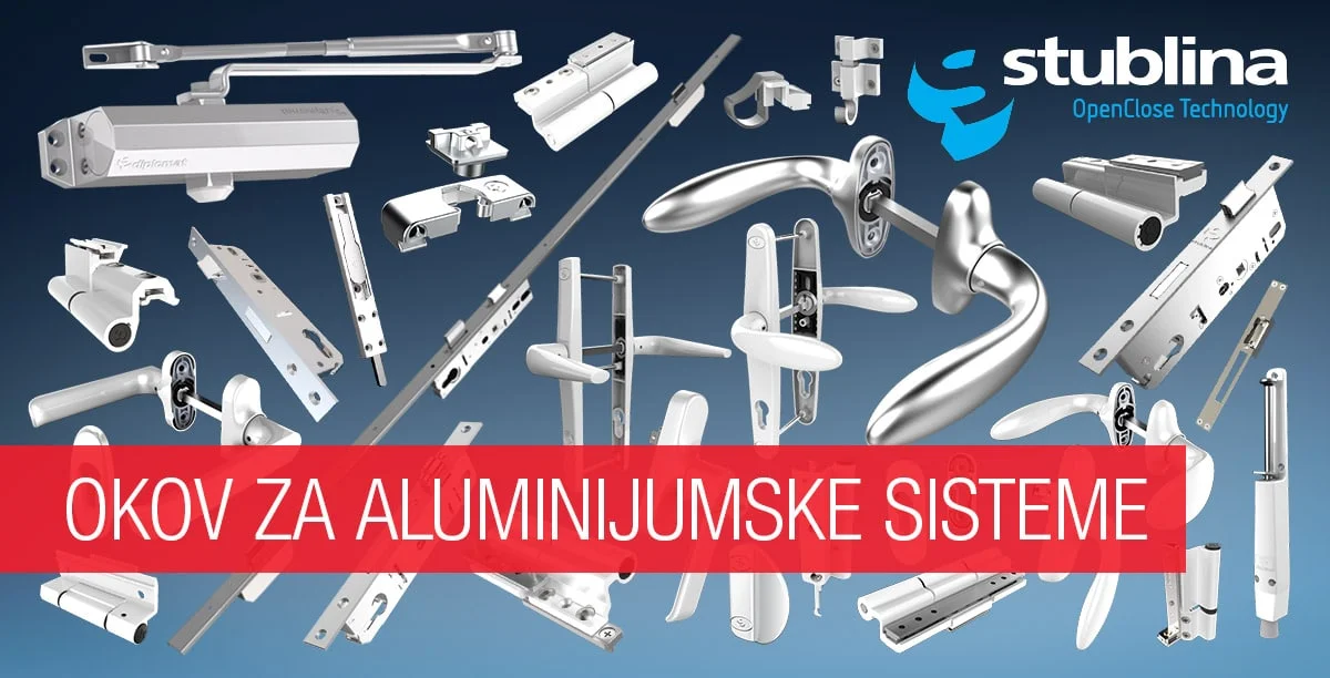 STUBLINA OKOV ZA ALUMINIJUMSKE SISTEME